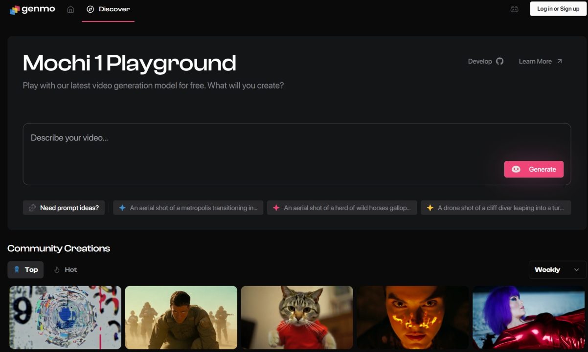 Genmo AI - Best Open Source Video Generation Model - HIHEAI