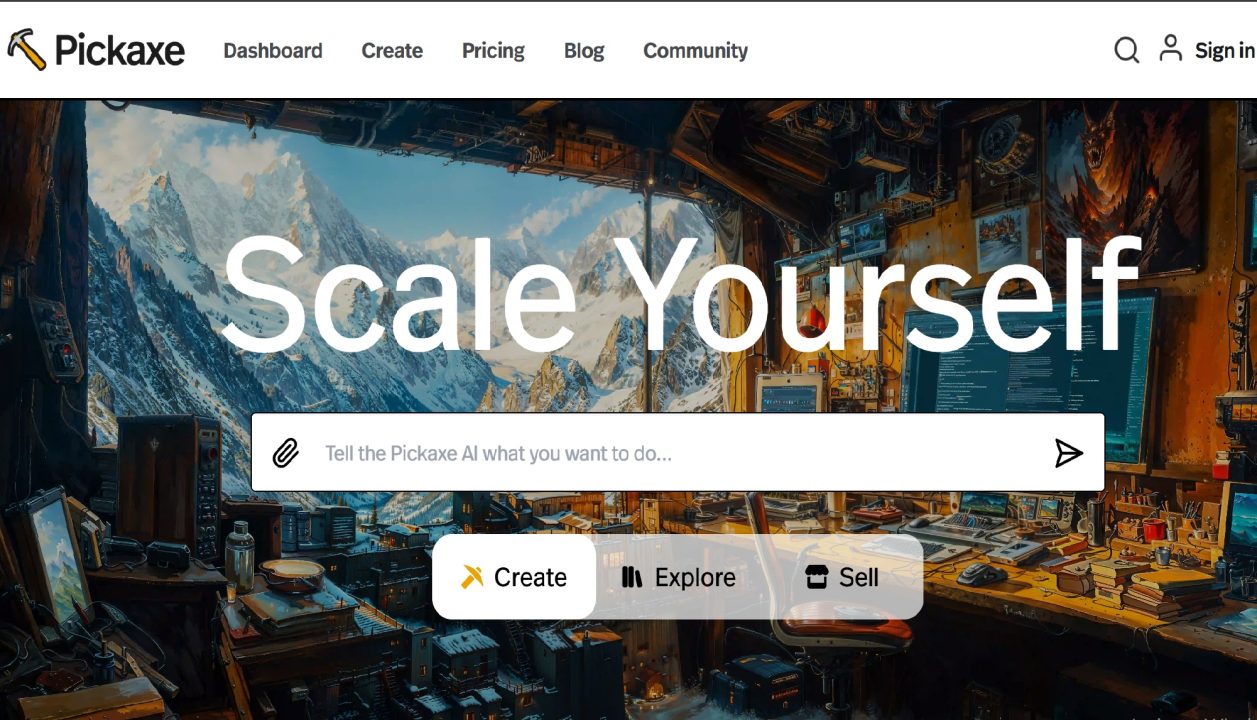 Pickaxe AI - AI Content to Human Content - HIHEAI