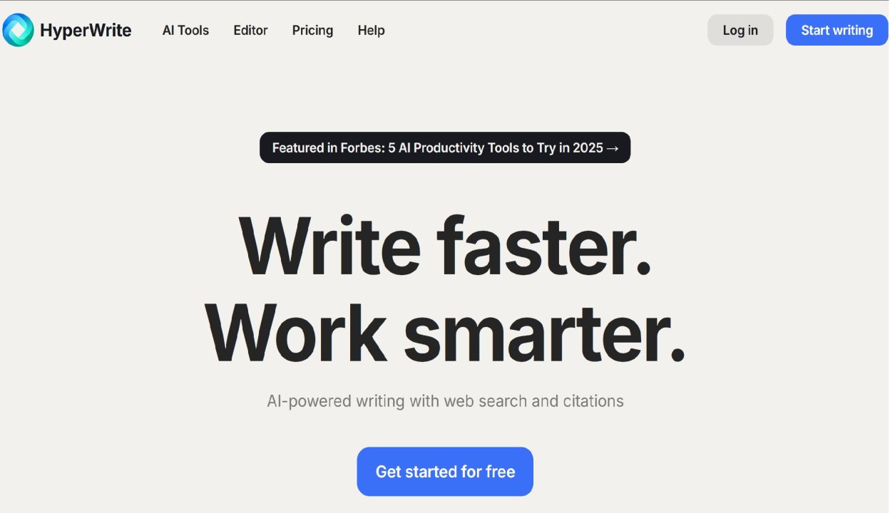 Hyperwriteai - AI Powered Writing Assistant - HIHEAI